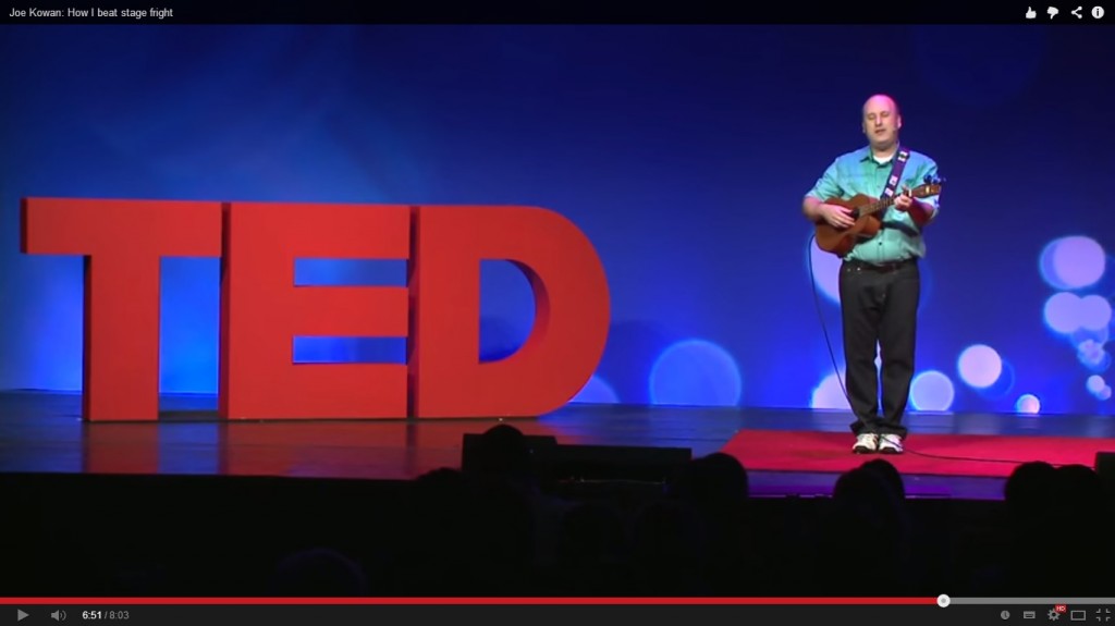【TED】戰勝怯場，打倒心魔！Joe Kowan的怯場之歌(Joe Kowan: How I beat stage fright)