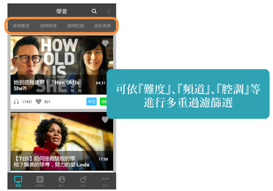 VoiceTube App 2.0強勢上線！學習、社群、部落格完美融合讓你今夏英語力倍增！